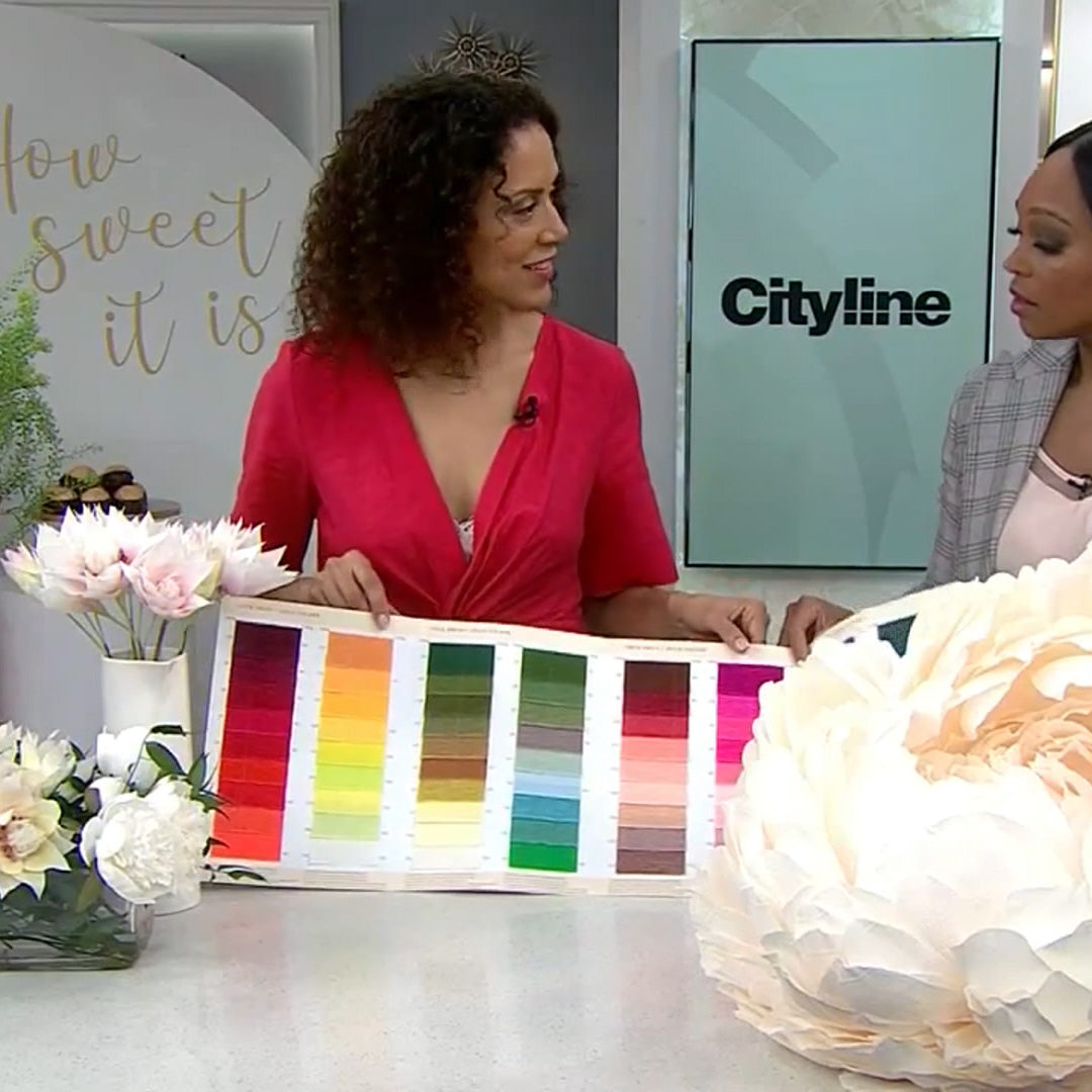The Wedding Show on City TVs Cityline — BOUQ Paper Flowers