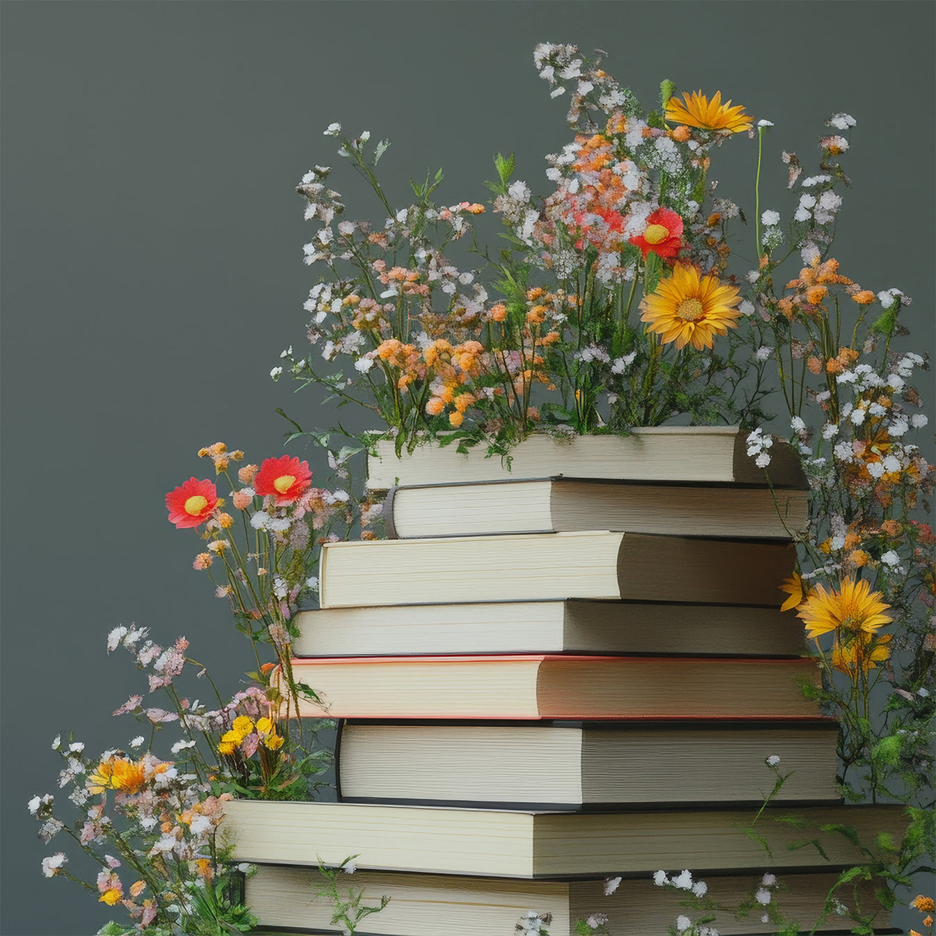 Complete Library of Flower & Foliage Scans – BOUQ Paper Flowers